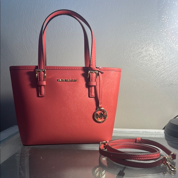 Michael Kors | Bags | Michael Kors Pink Tote Bag | Poshmark